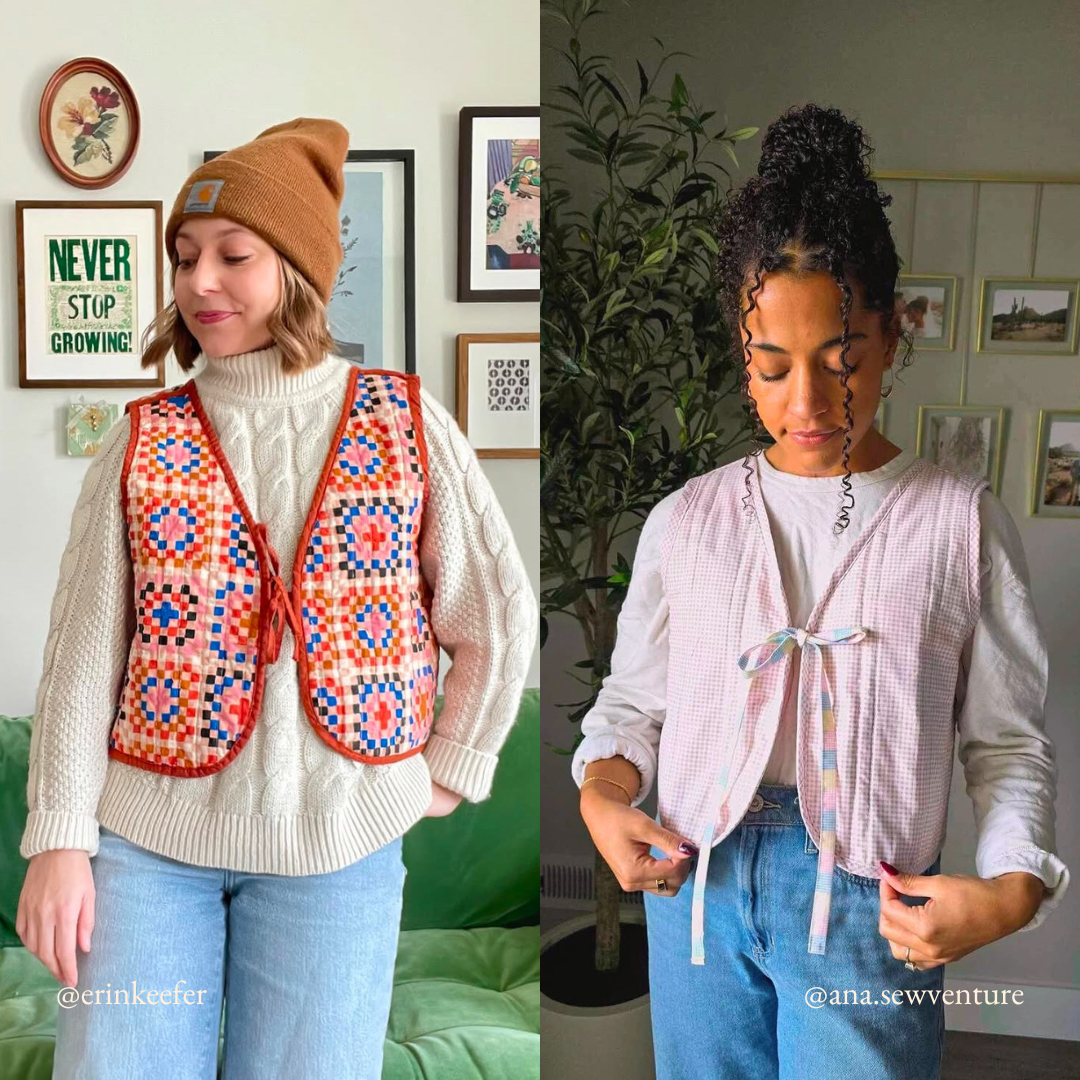 Ruby Vest Sewing Pattern – Syd Graham Patterns