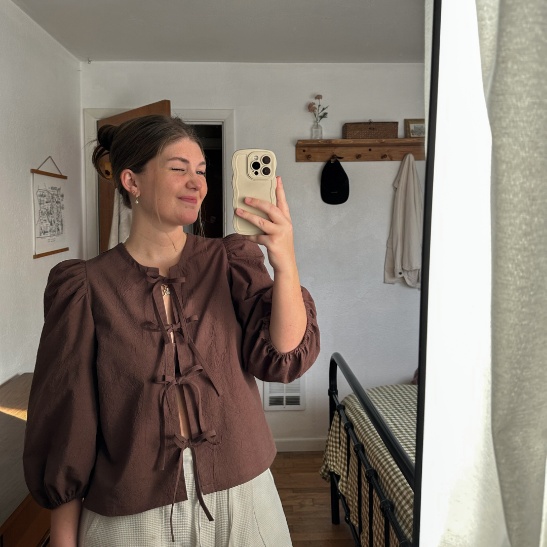 Syd Tie Top & Dress Sewing Pattern – Syd Graham Patterns