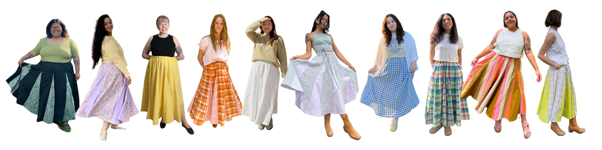 Saundra Skirt Sewing Pattern – Syd Graham Patterns