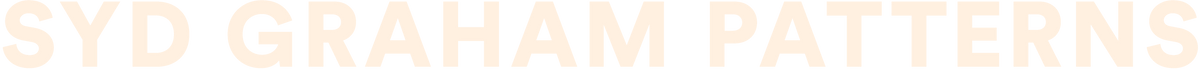 Patterns – Syd Graham Patterns